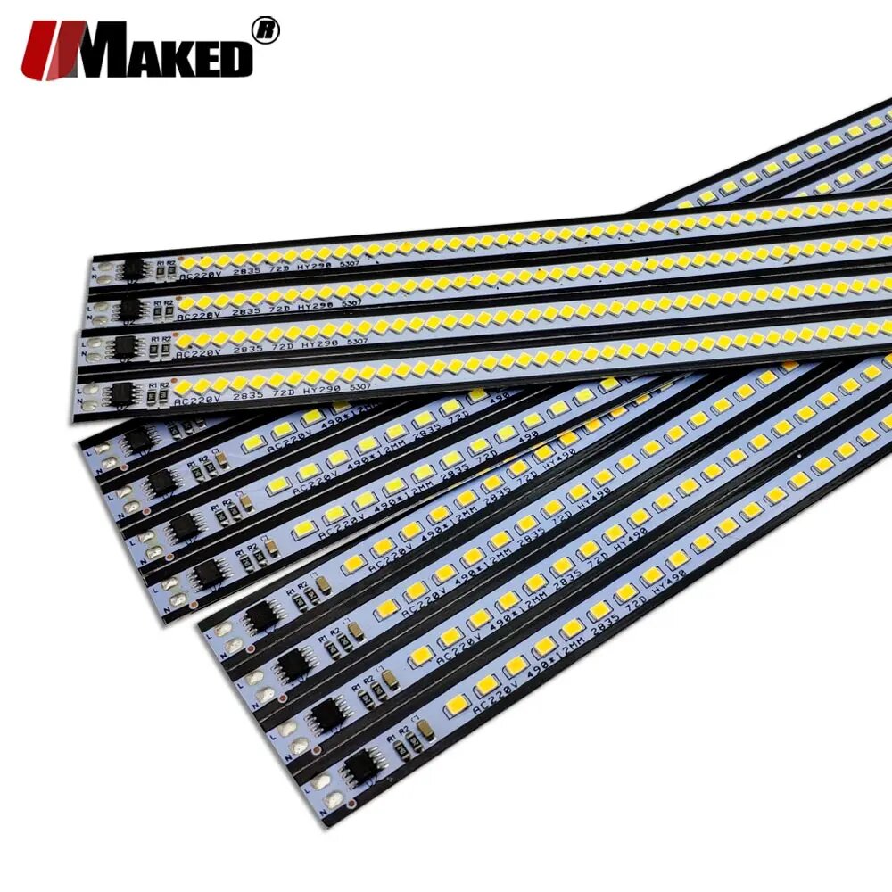 Светодиодный светильник Umaked 8W 72LEDs 30см, 6000K