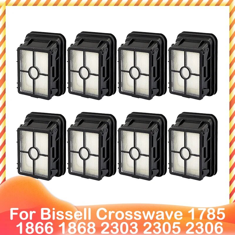 HEPA-фильтры для Bissell Crosswave, 8 шт, Цвет: 8