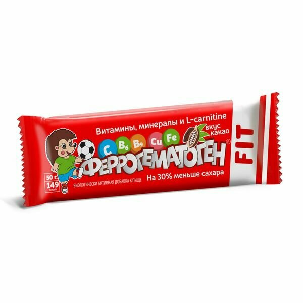 Феррогематоген FIT пастилки жев. 50г