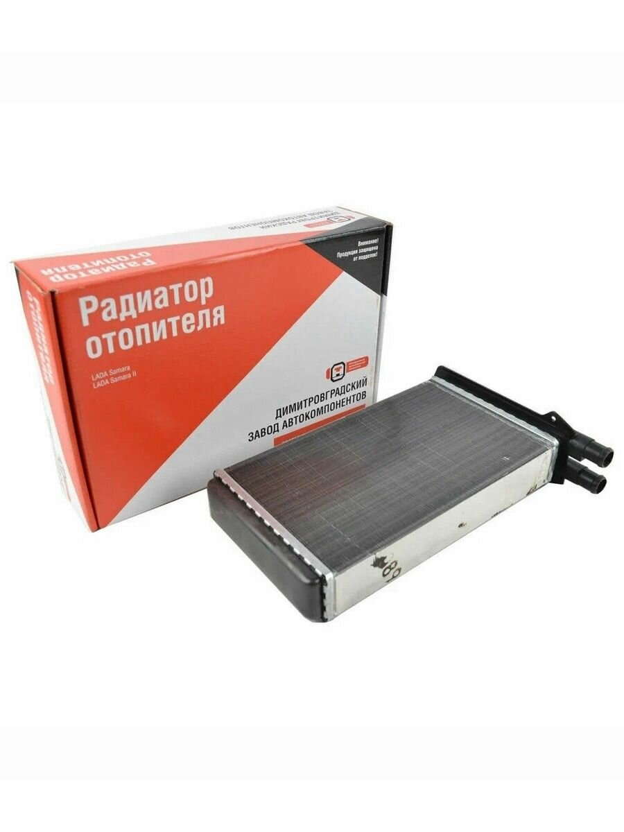 Радиатор отопителя ВАЗ 2108 алюминиевый / ДААЗ / 2108-0810106000