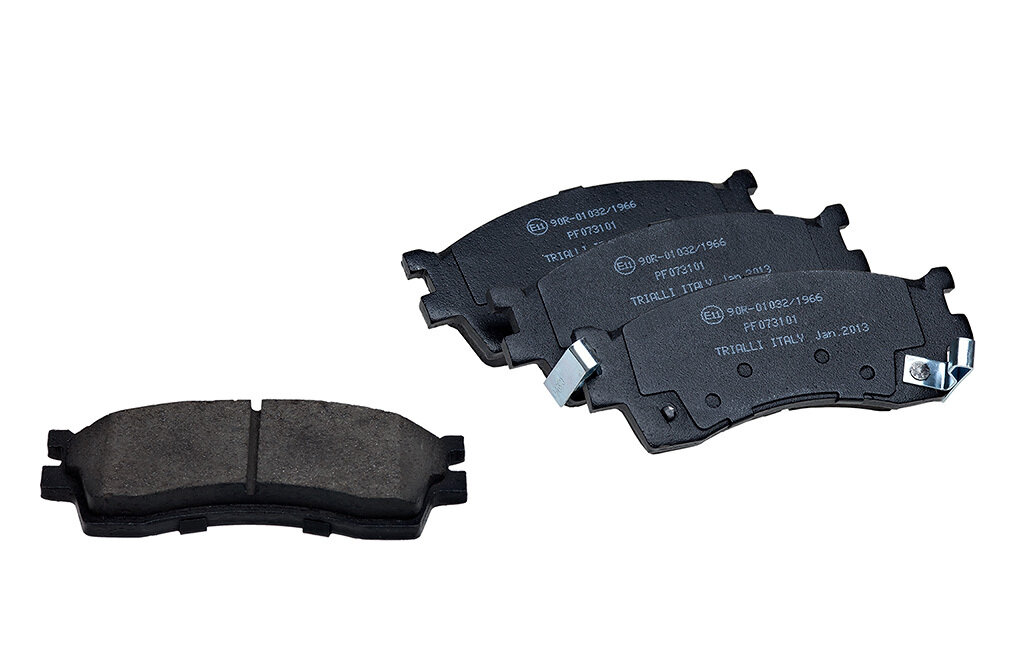 Колодка тормозная KIA Spectra/ Sephia/ Shuma передняя 4шт (TRIALLI) PF 073101
