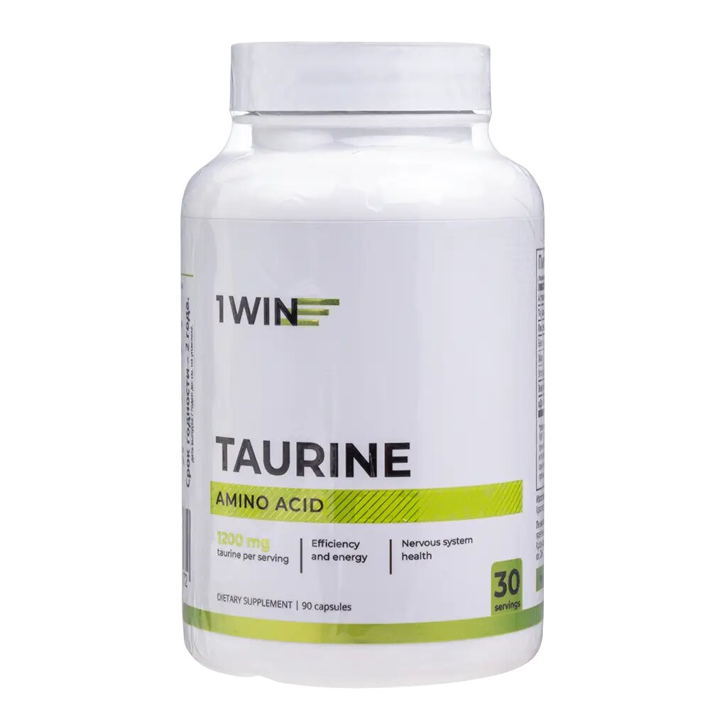 1WIN Таурин / Taurine капсулы массой 580 мг 90 шт