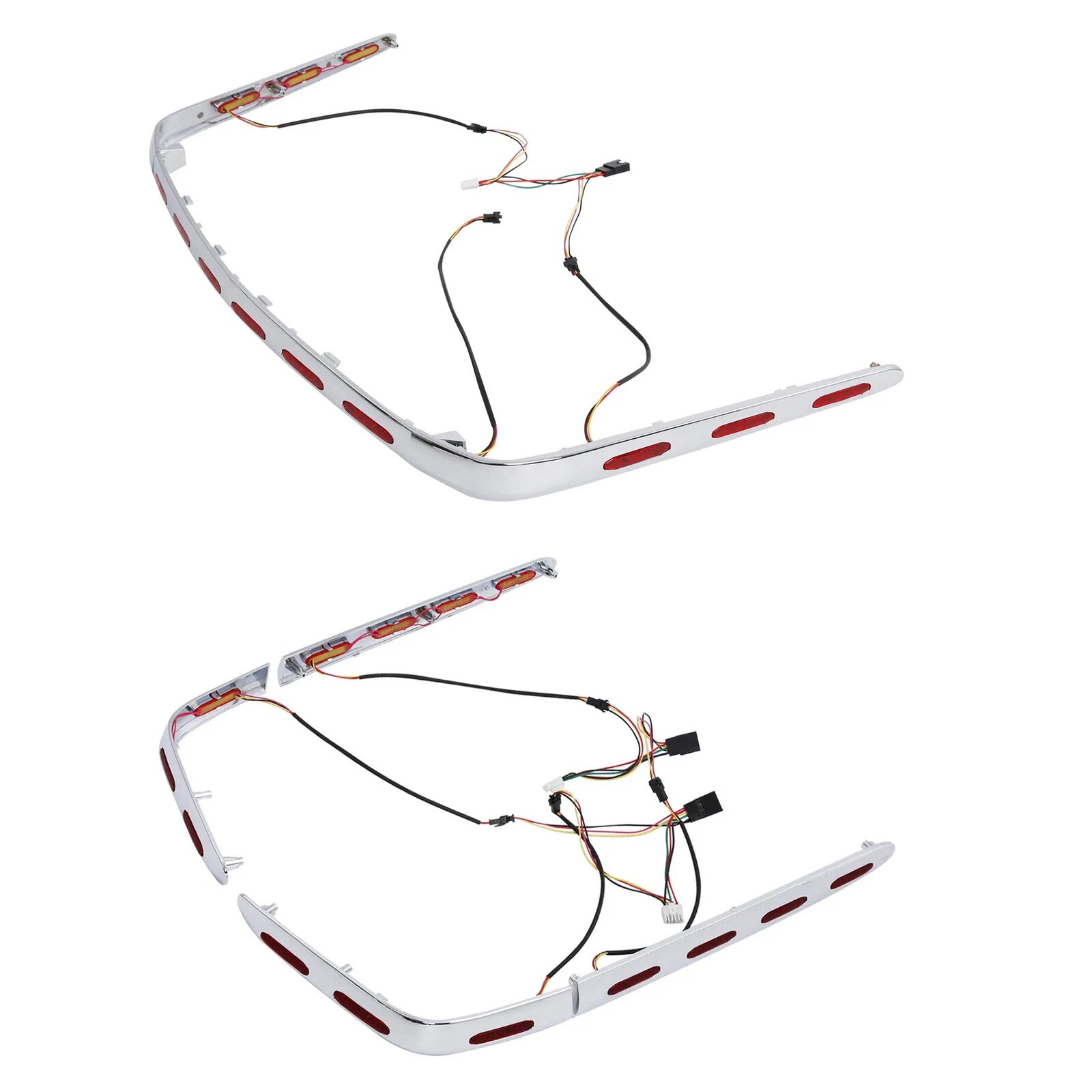Декоративная накладка багажника с LED Red Lens для Honda Goldwing GL1800 2001-2011
