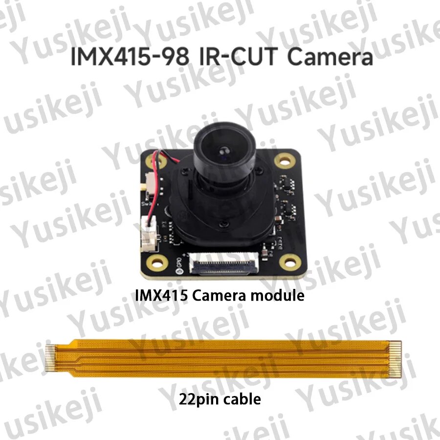 Камера IMX415-98 IR-CUT для Raspberry Pi 3B/4B