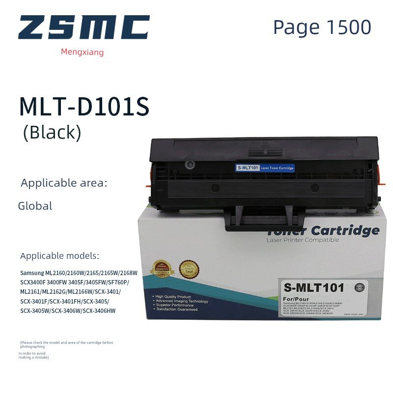 Samsung MLT-D101S Тонер-картридж для принтеров SCX-3401 SCX-3405f SCX-3400 SCX-3407 - Английская версия