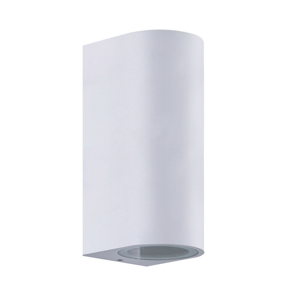 Светильник фасадный настенный IN HOME Rondo белый 150 мм GU10 10 Вт IP54