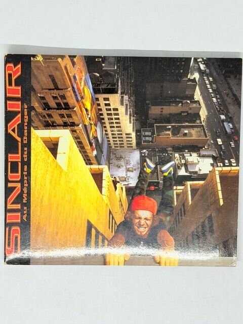 Музыкальный диск Sinclair-Au Mpris Du Danger (CD, FRANCE) '95 EX