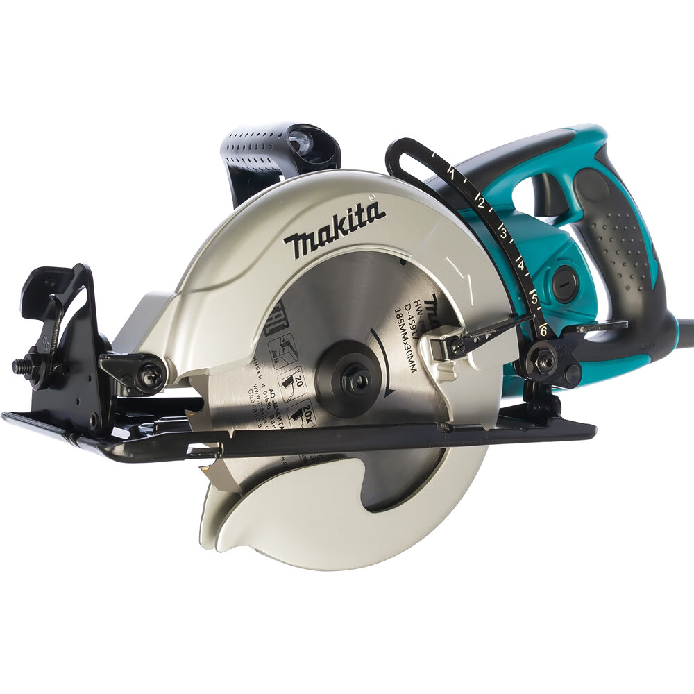 Пила дисковая электрическая гипоидная Makita 5477NB 1800 Вт 185 мм
