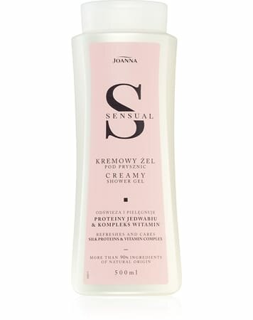 Средство для душа Joanna Sensual Silk Proteins & Vitamin Complex, 500 мл