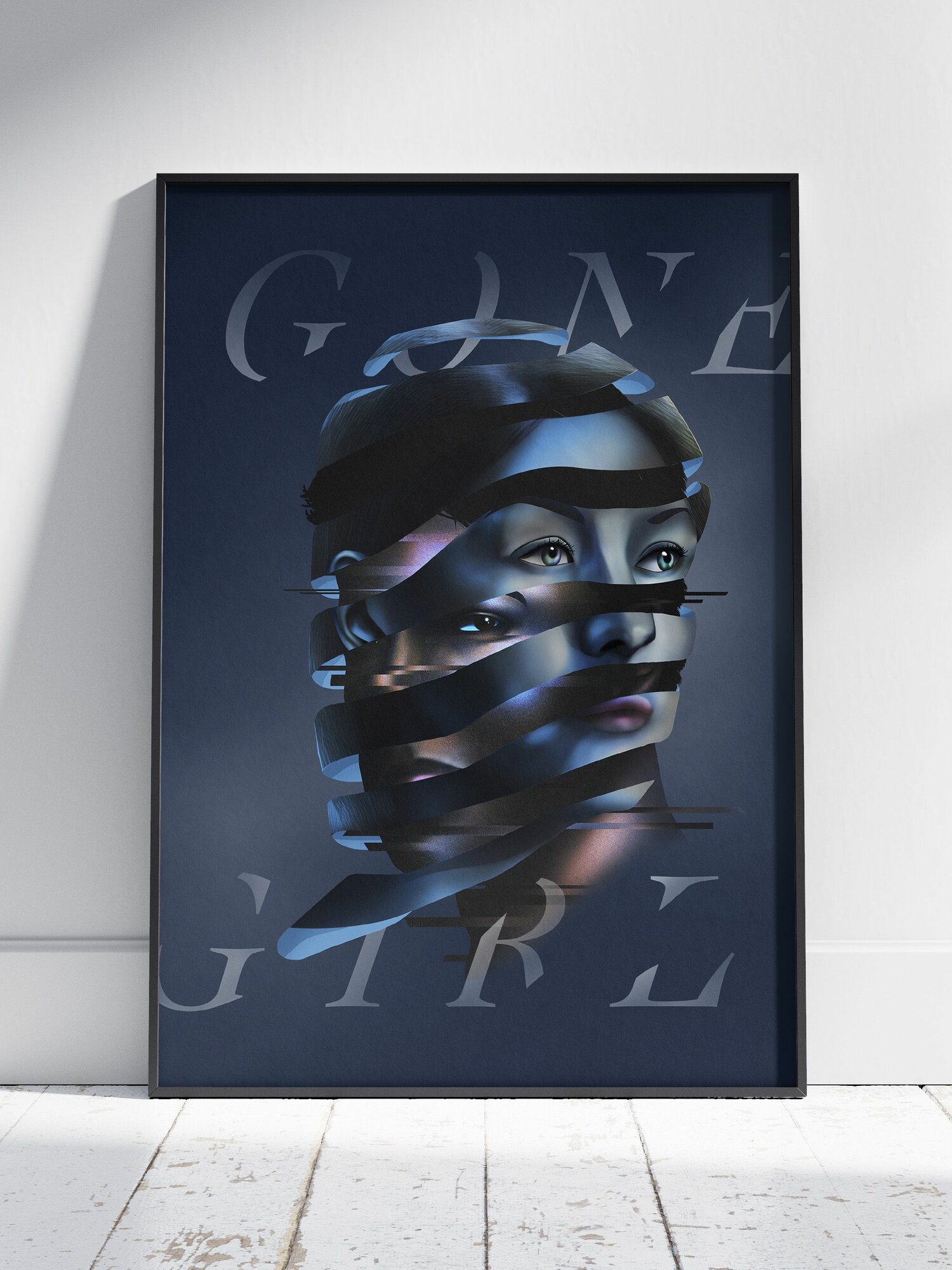 Плакат на стену для интерьера Исчезнувшая (Gone Girl - Эми Данн 10) - Постер по фильму кино формата А4 (21x30 см)