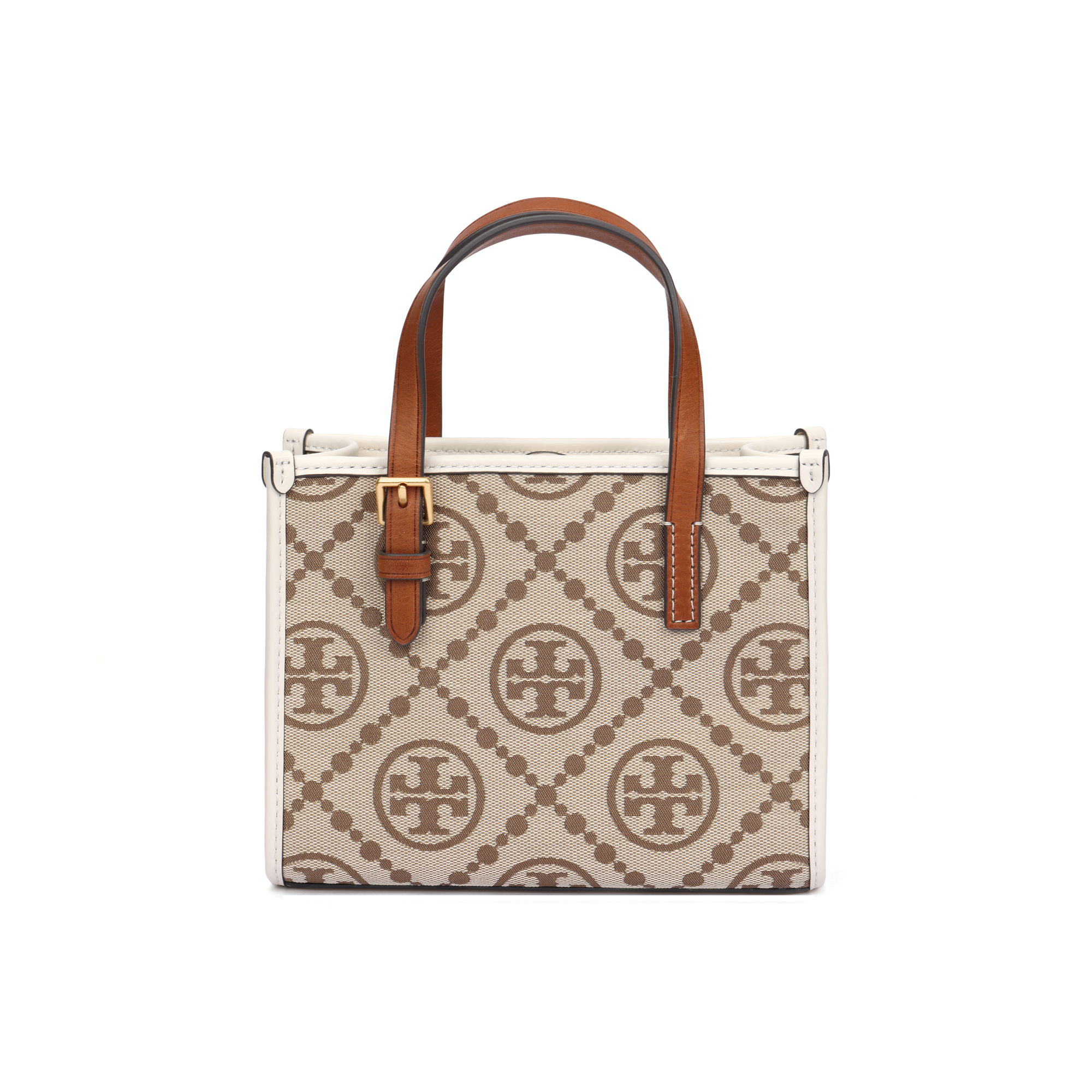 Сумка Tory Burch T Monogram, фактура тиснение — фото 1