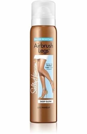 Автозагар sally hansen airbrush legs, deep glow, 75 ml