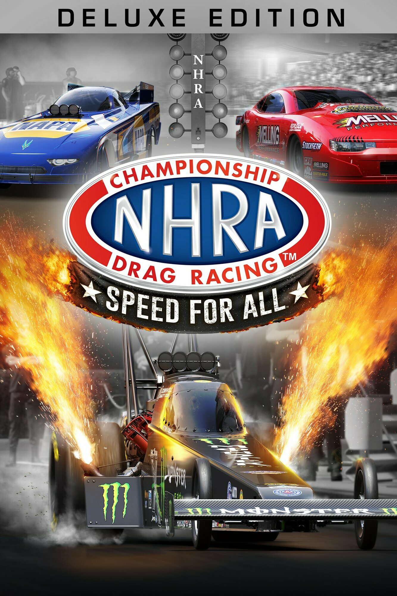 Игра NHRA Championship Drag Racing: Speed for All - Deluxe Edition — Xbox Series X|S, Xbox One — Цифровая версия