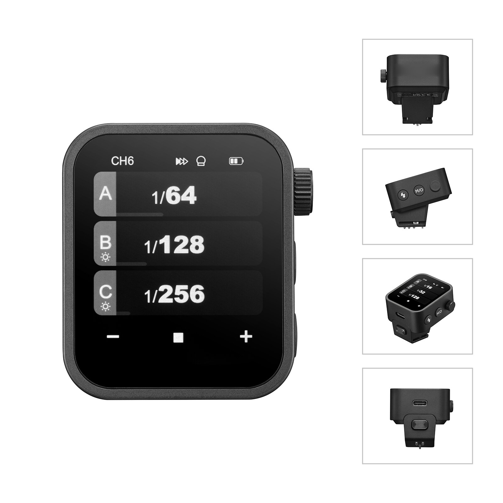 Беспроводной передатчик вспышки GODOX X3S 2.4G с TTL-автоматической вспышкой, большим сенсорным OLED-экраном, несколькими режимами работы, USB-портом, 32 каналами (16 групп), совместимостью с камерами Sony.