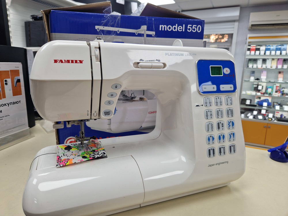 Швейная машина Family Platinum Line 4700, б/у, уценка