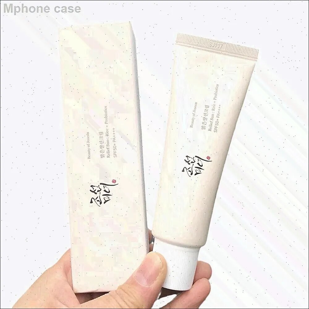 Солнцезащитный крем для лица с пробиотиками корейский Beauty of Joseon Relief Sun Rice+Probiotics SPF50+