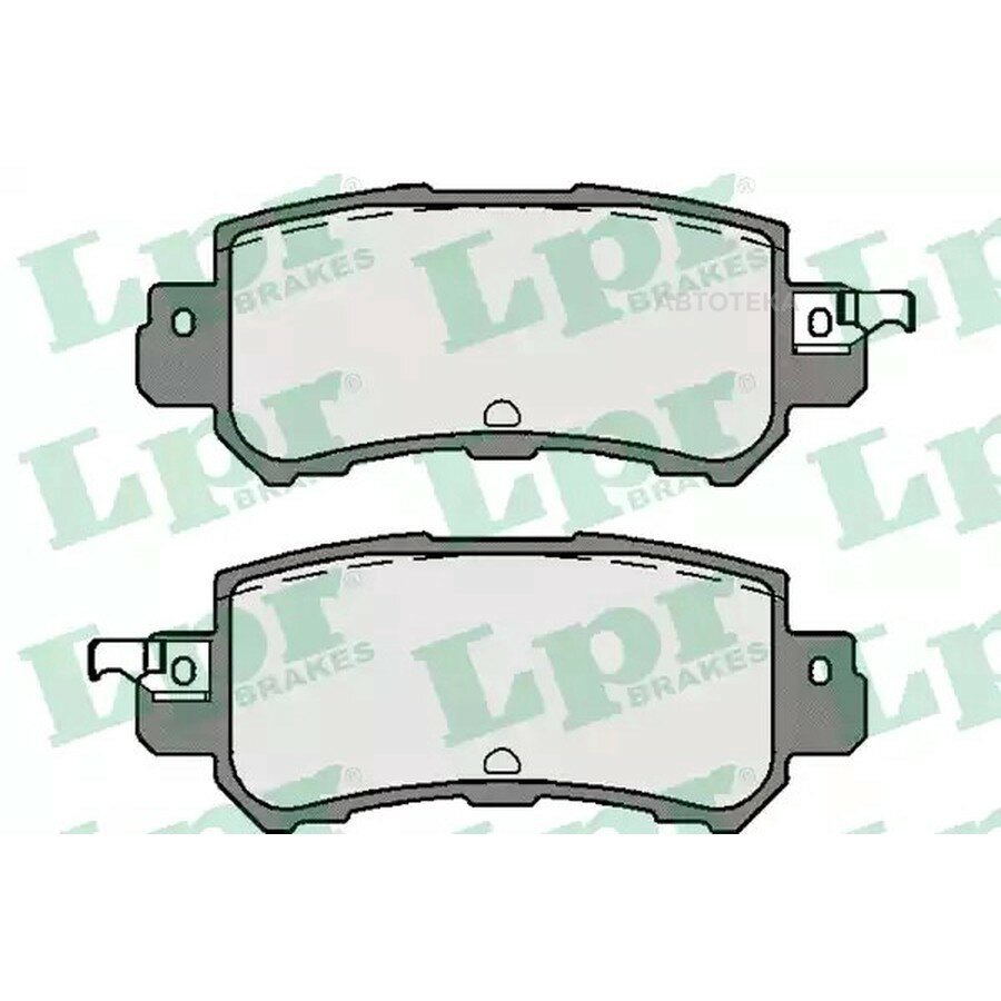 Колодки тормозные MAZDA CX-5 11- задние LPR 05P1756