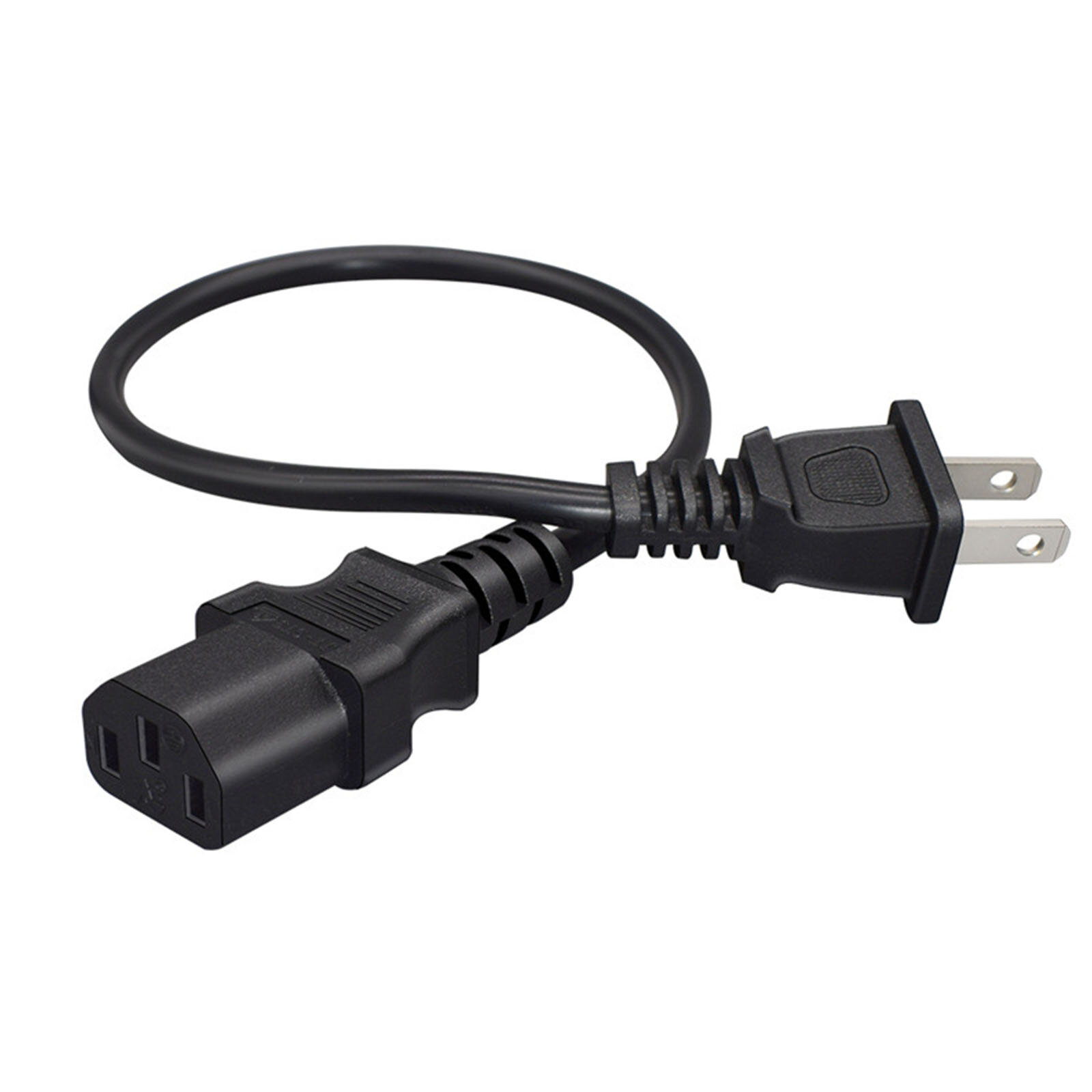 Кабель питания NEMA1-15P-IEC320 C13 длиной 40 см для