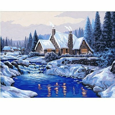 Канва с рисунком Grafitec 50х40 см (серия 10.000)