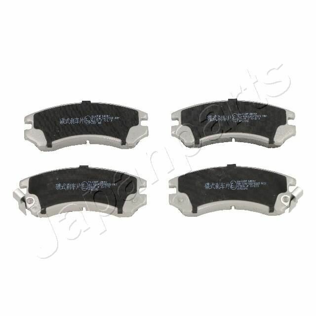 Комплект тормозных колодок дискового тормоза JAPANPARTS PA-135AF Nissan Sunny 86-91, Suzuki Swift Седан II Ah, Aj 89-01, Swift Хэтчбек II Ea, Ma 89-01