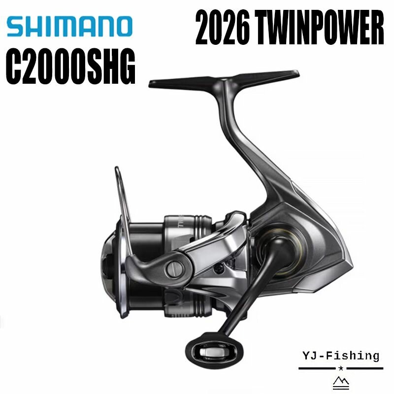 SHIMANO 2026 TWINPOWER C2000SHG Спиннинговая катушка для рыбалки