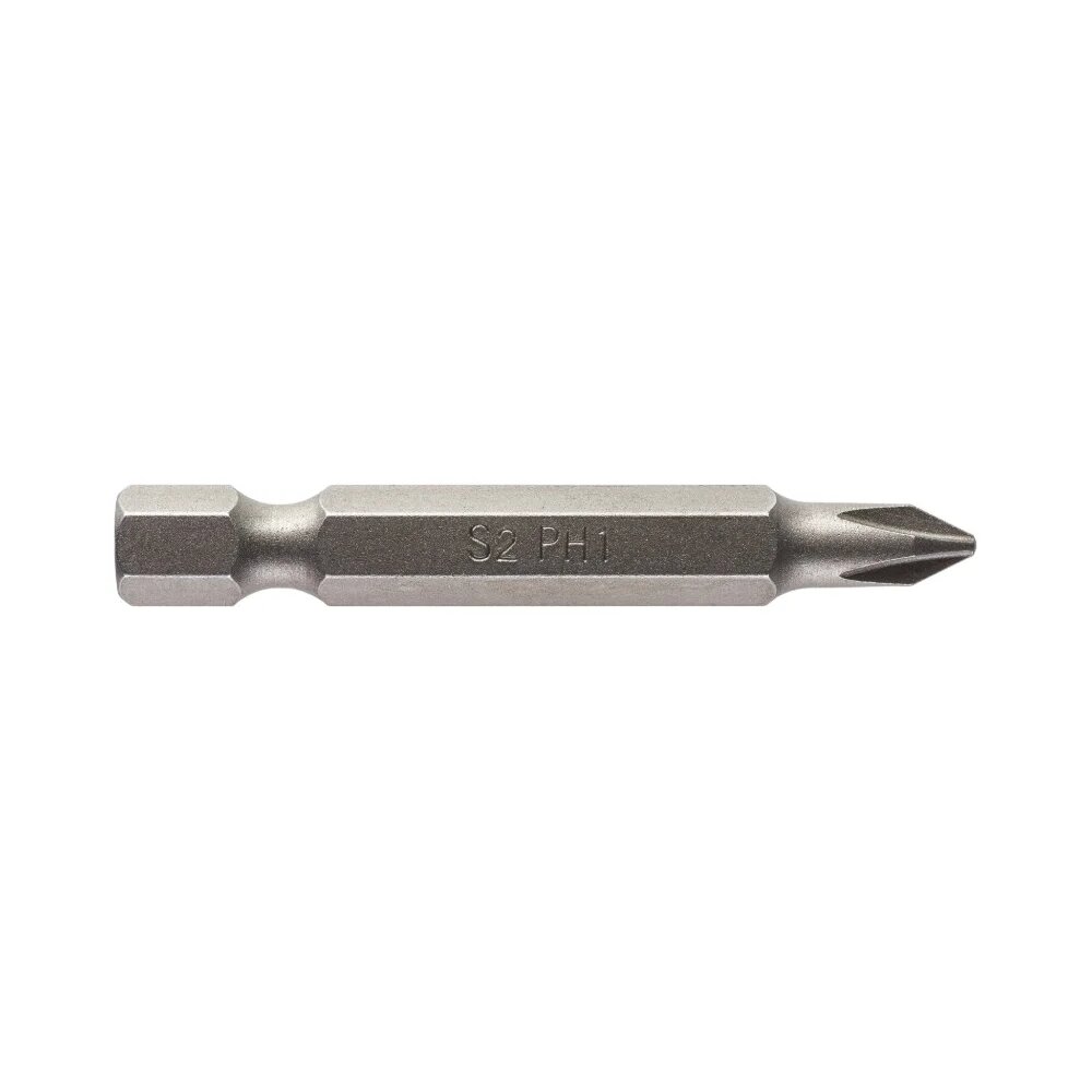 Биты AEG ASDPH15010, 10 шт, длина 50 мм, Phillips PH1, для шуруповерта с магнитным наконечником — фото 1