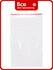 Прочные пакеты BRAUBERG EXTRA ZIP LOCK зиплок, комплект 100 шт, 15x20 cм, ПВД, 8...
