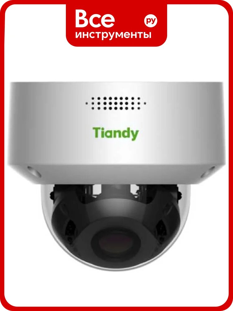 Уличная купольная IP-камера TiandyTC-C35MS I3/A/E/Y/M/2.8-12mm/V4.0 5Мп 00-01022043 высокое разрешение, защита