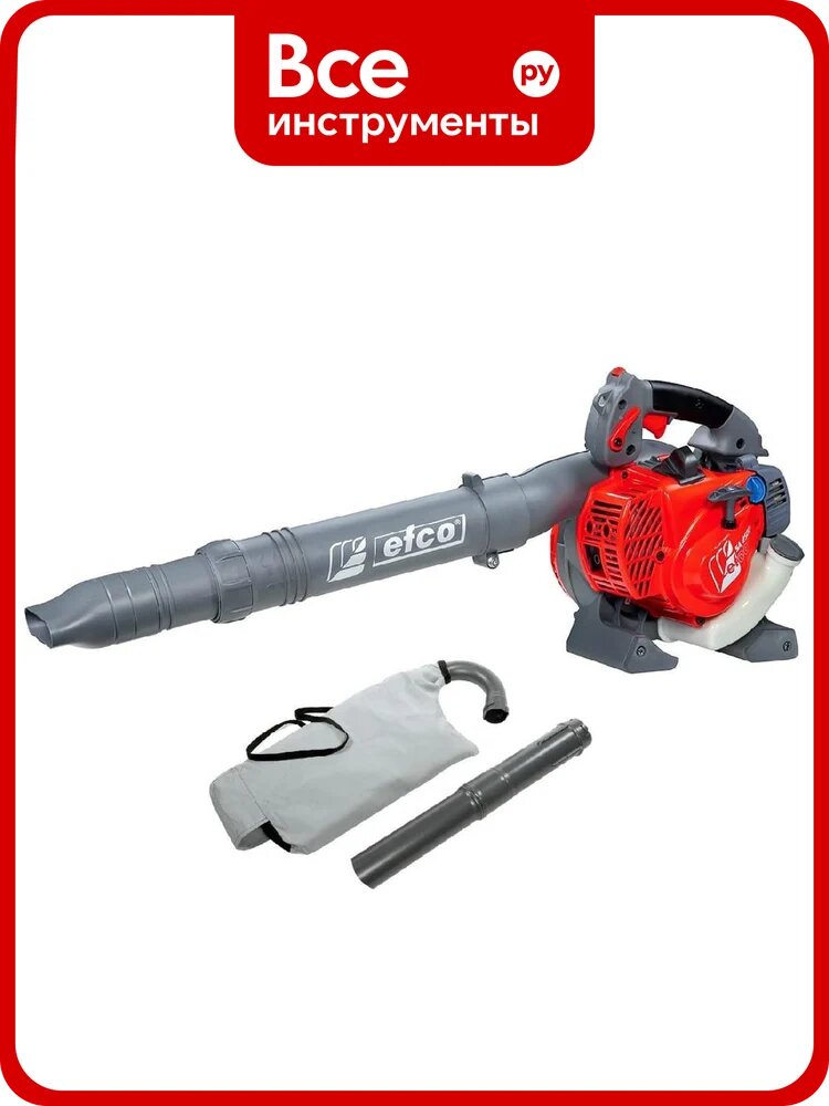 Бензиновый воздуходув Efco SA 2500 с комплектом для всасывания, двухтактный, полимерная крыльчатка