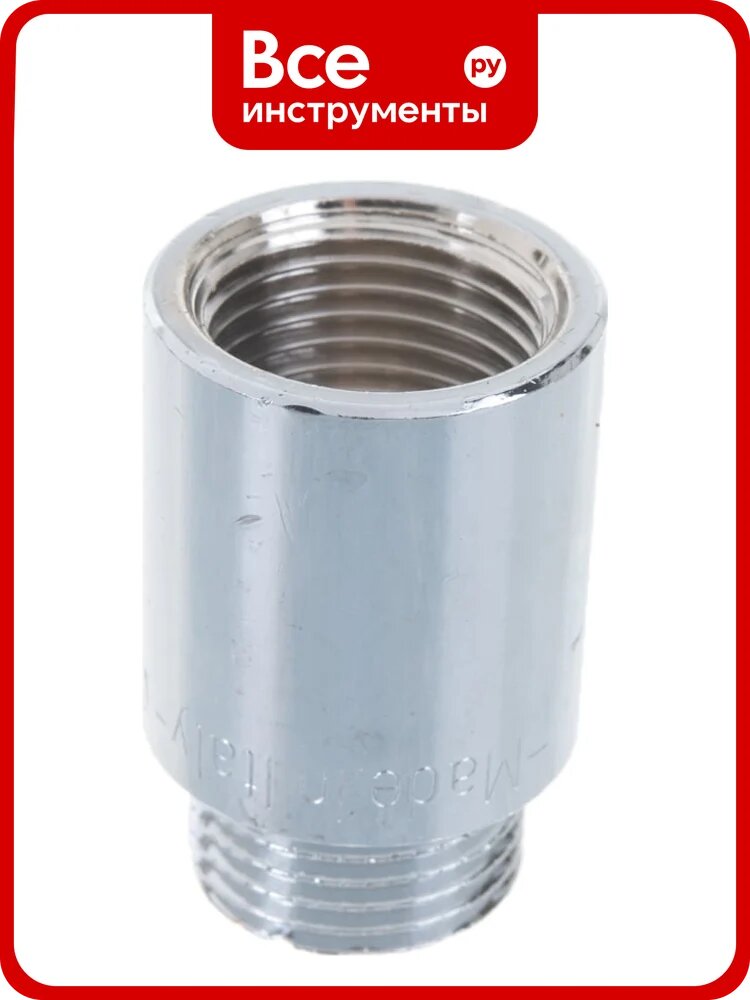 Хромированный удлинитель STOUT 1/2х30 SFT-0002-001230 RG008Q0O7A8PIC профессиональный латунный фитинг хромовое покрытие