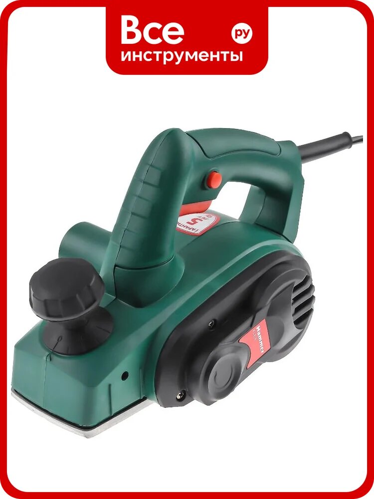 Рубанок HAMMER Flex RNK720A 583482 с регулируемой глубиной строгания, щеточным двигателем и бытовым назначением