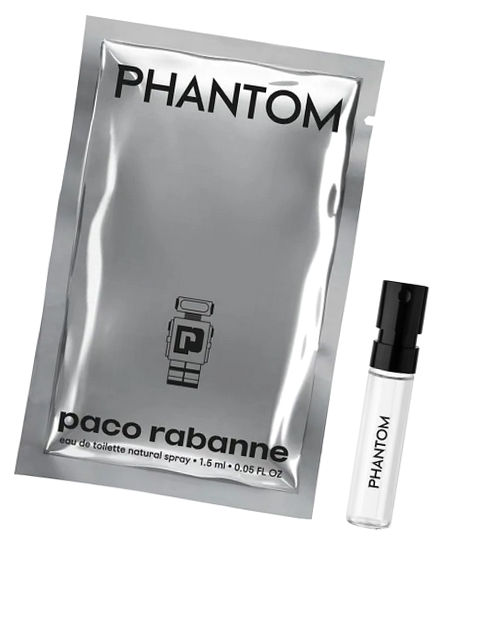 Пако Рабан Фантом туалетная вода мужская 1.5 мл пробник - Paco Rabanne Phantom миниатюра аромата
