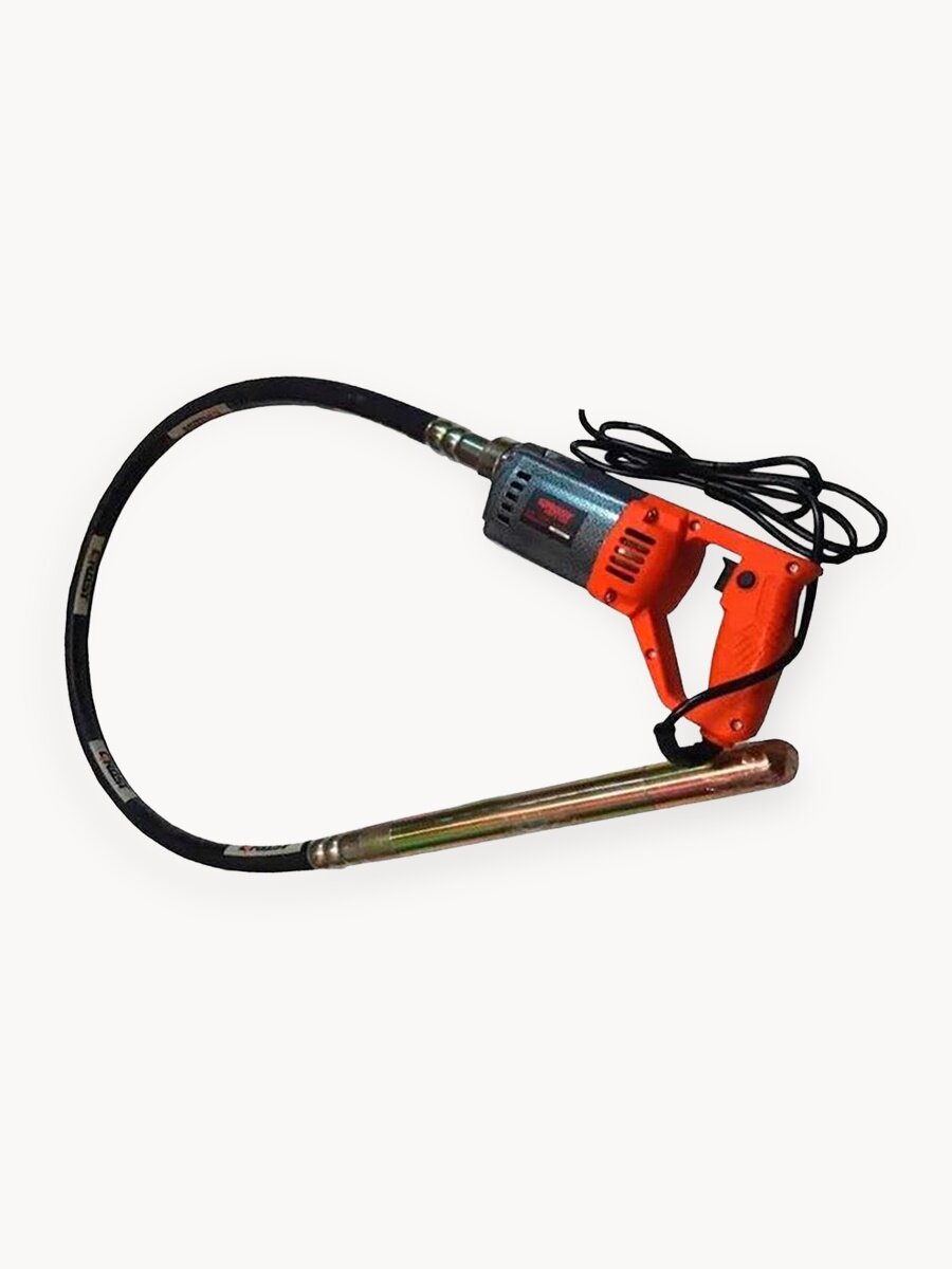 Комплект глубинный вибратор для бетона GROST (грост) VGP800/1.5/35 с гибким валом 1.5 метра