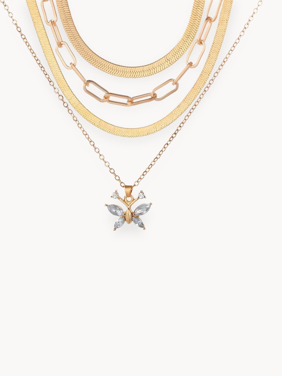 Колье, стекло