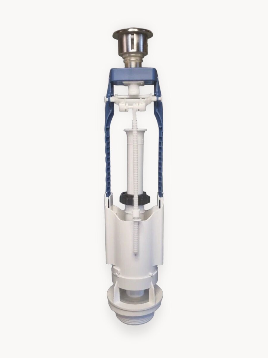 Арматура для бачка унитаза с нижней подводкой "Уклад" двухрежимная малошумная универсальная