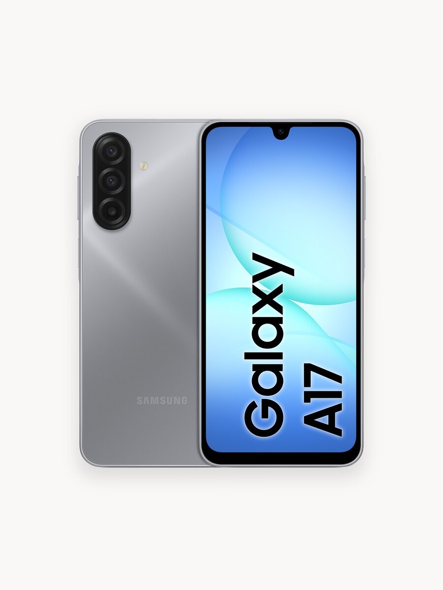 Samsung Galaxy A17 4G, серый, 128 ГБ, 4 ГБ, Dual nano SIM, MediaTek Helio G99