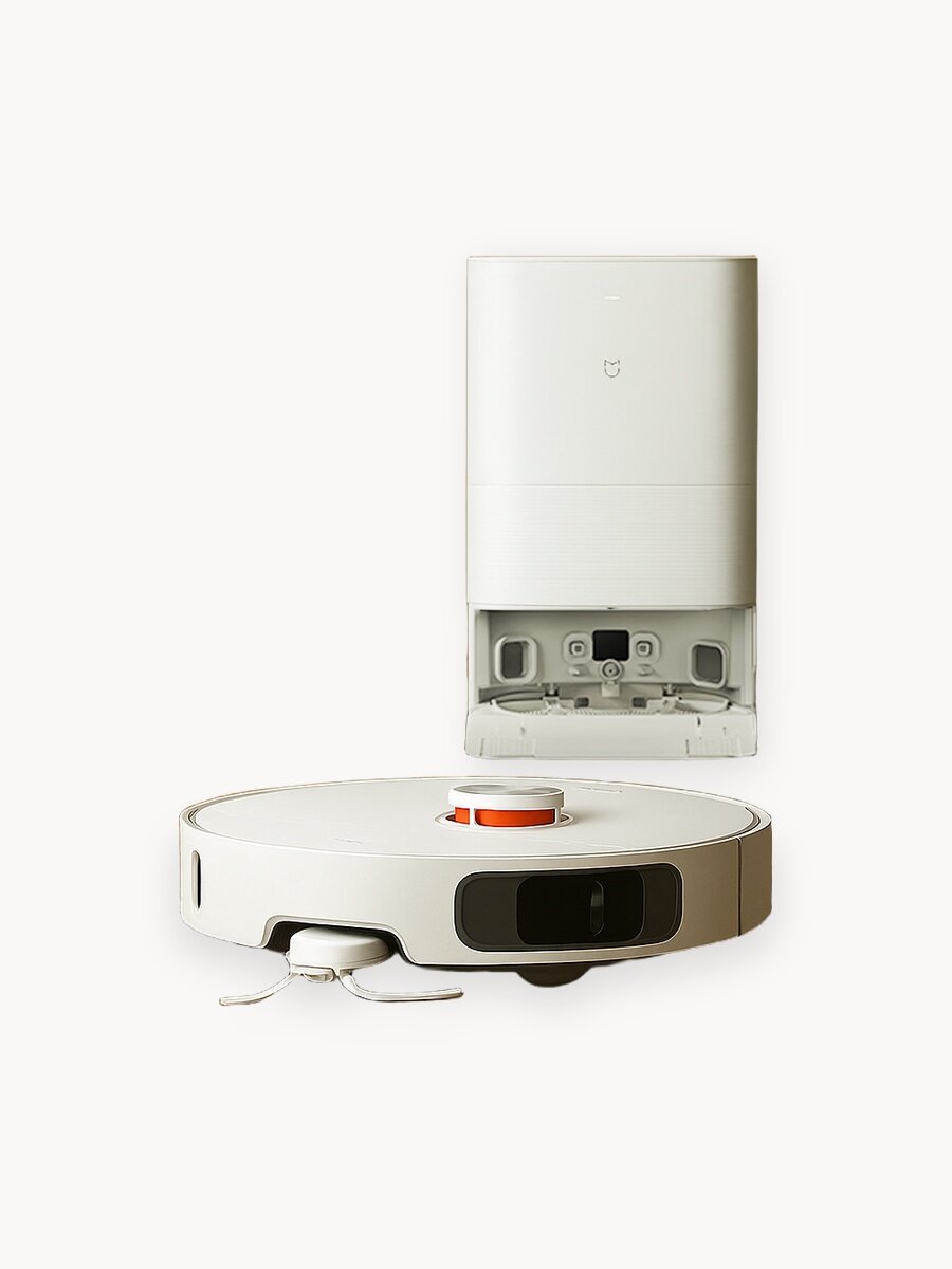 Робот-пылесос Xiaomi Mijia Omni Robot M40, резервуар для уборки 4 литра, всасывание 12000 Па, белый Версия CN