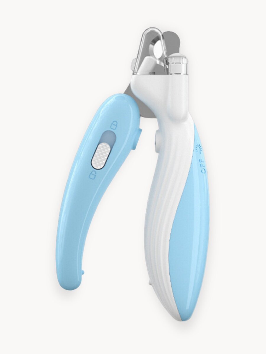 Когтерез для кошек и собак с LED подсветкой и контейнером для стрижки когтей