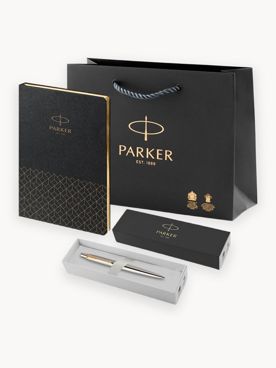 Подарочный набор Паркер: шариковая ручка Jotter и ежедневник