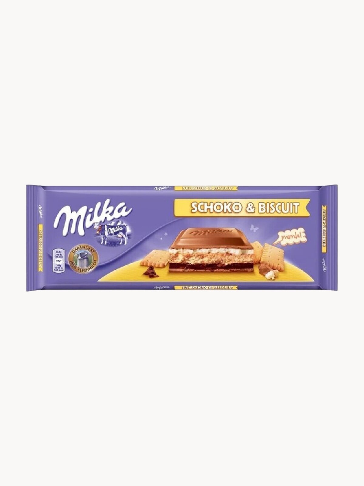 Шоколад Milka молочный Choco Biscuit Chocolate 300г