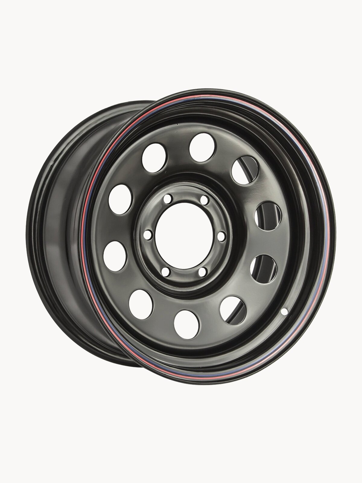 Диск усиленный Nissan Navara D40 3.0TD стальной черный 6x114,3 8xR17 d66 ET-0