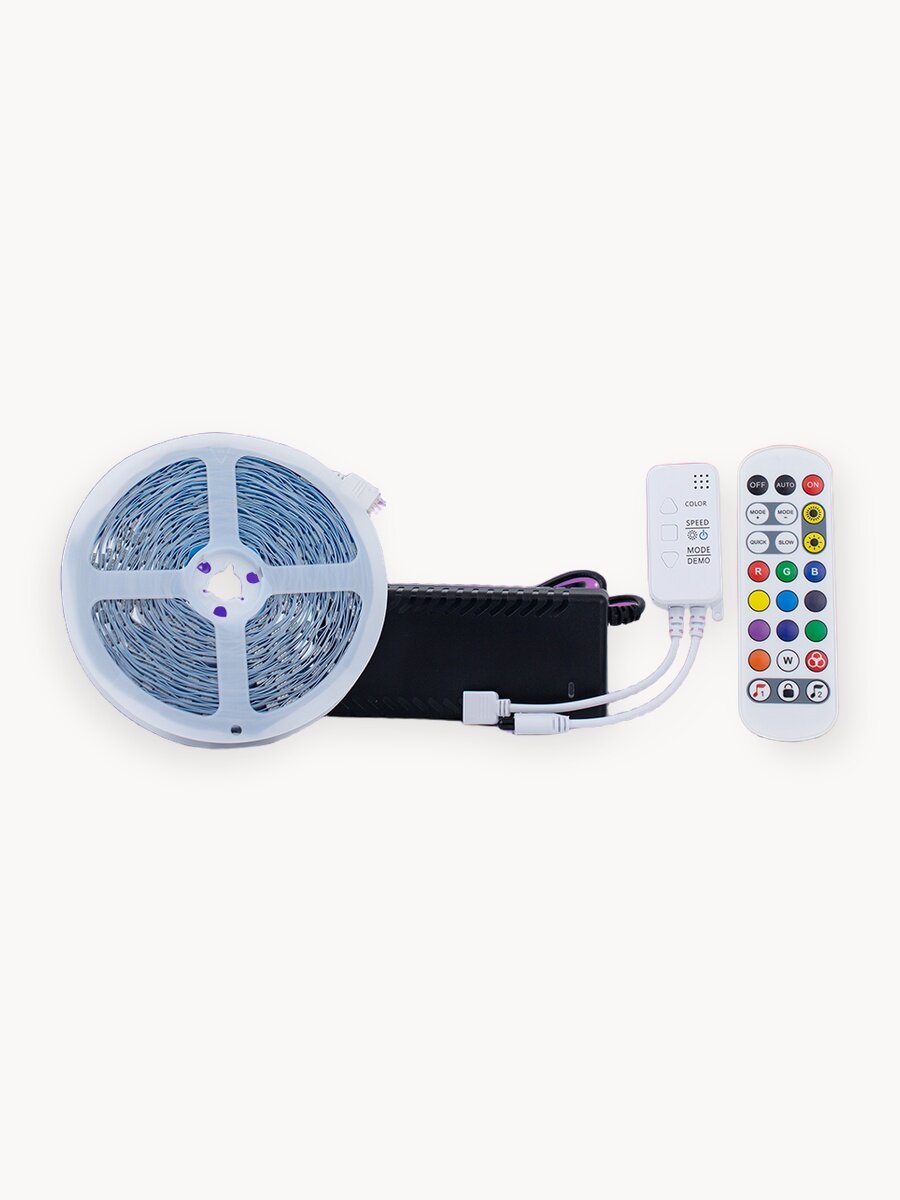 Умная светодиодная лента, управление через Яндекс Алису, 5 метров