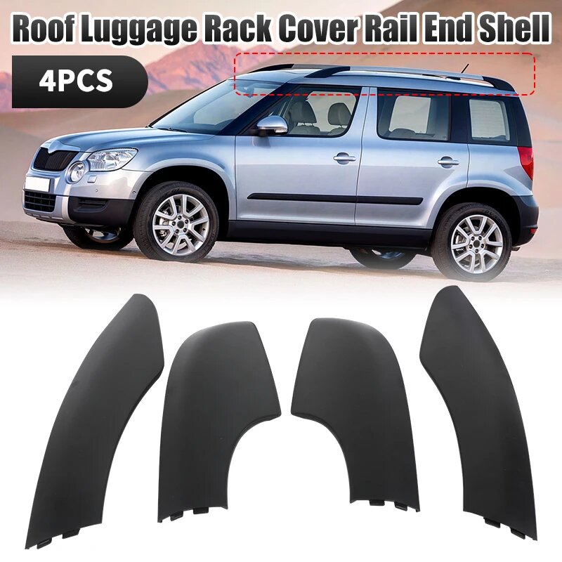 Крышка багажника на крышу для Skoda Yeti SUV 2009-2018, крышка багажника на крышу, 4pcs