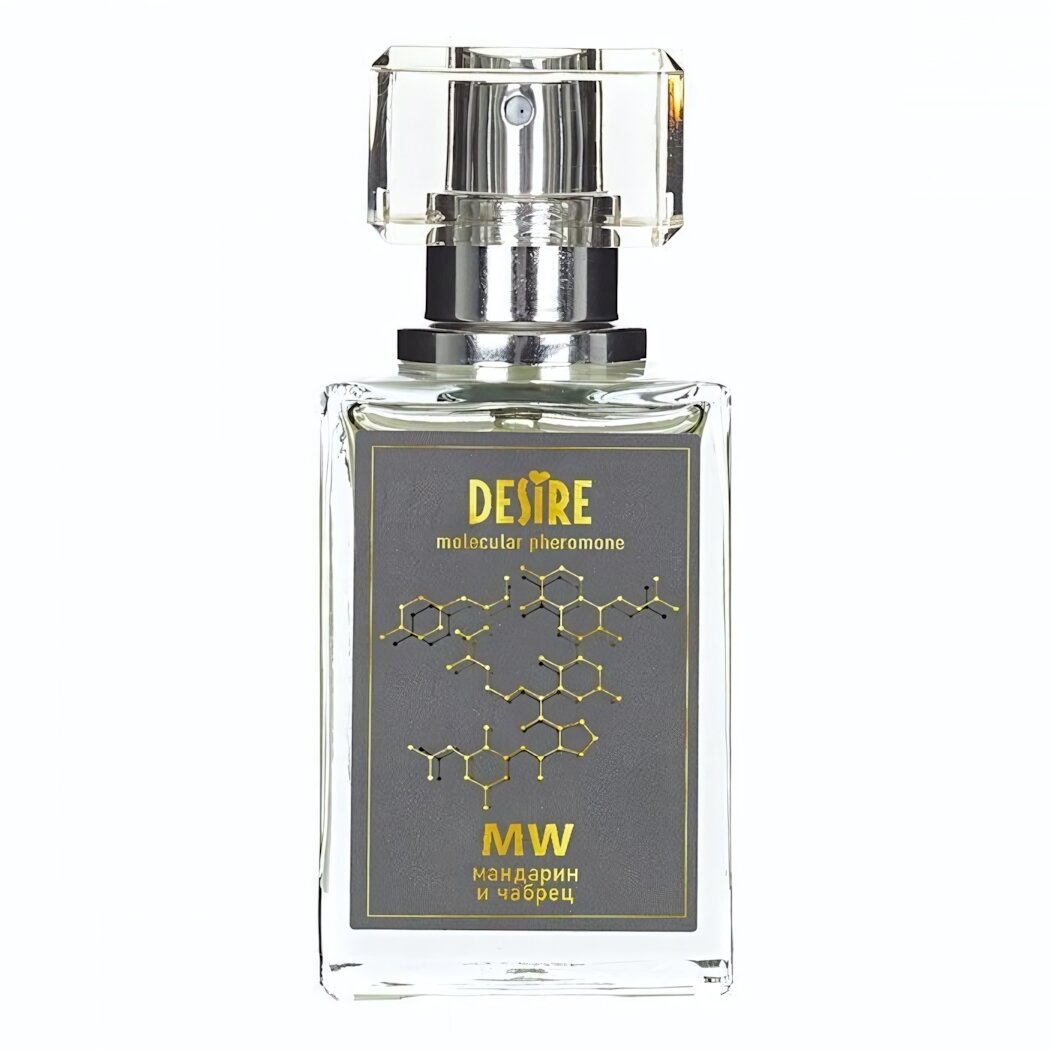 Концентрат феромонов унисекс 'DESIRE' 30 мл, мандарин и чабрец, возбуждающий аромат