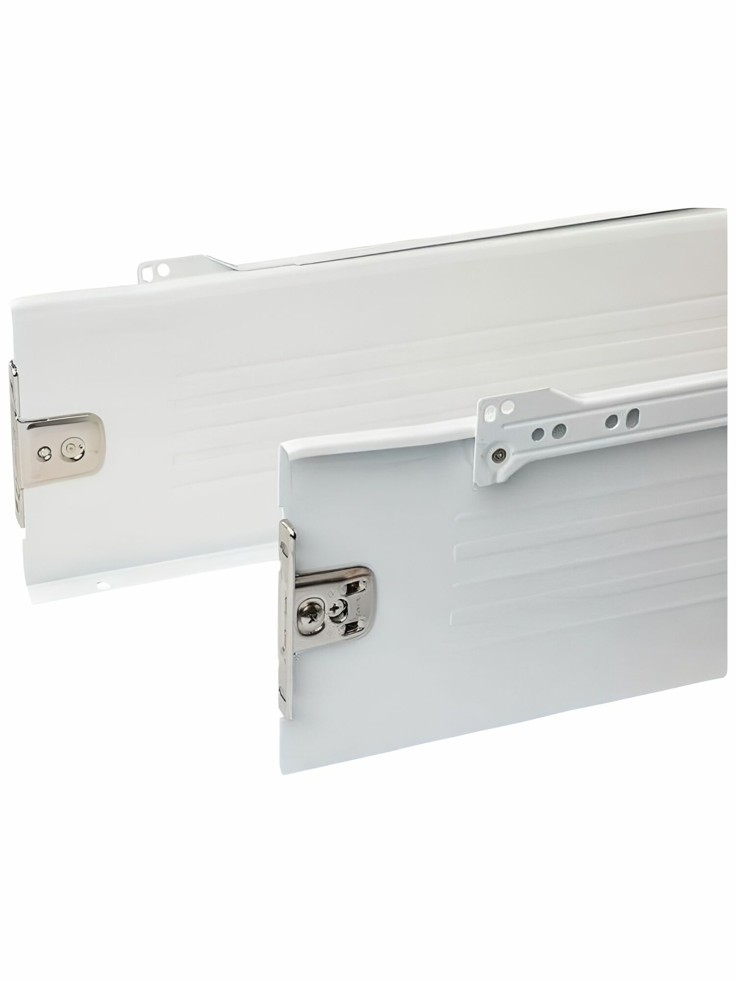 Боковины Firmax с роликовыми направляющими, H 150 мм, L 500мм, белый RAL9003, (4 части) 1 ком.