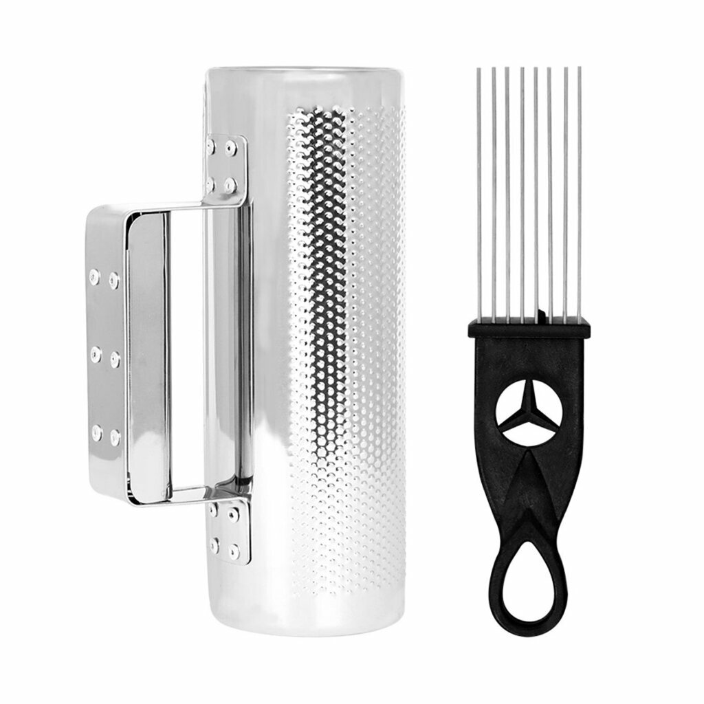 Гуиро, ударный инструмент, металлический гуиро-шейкер со скребком