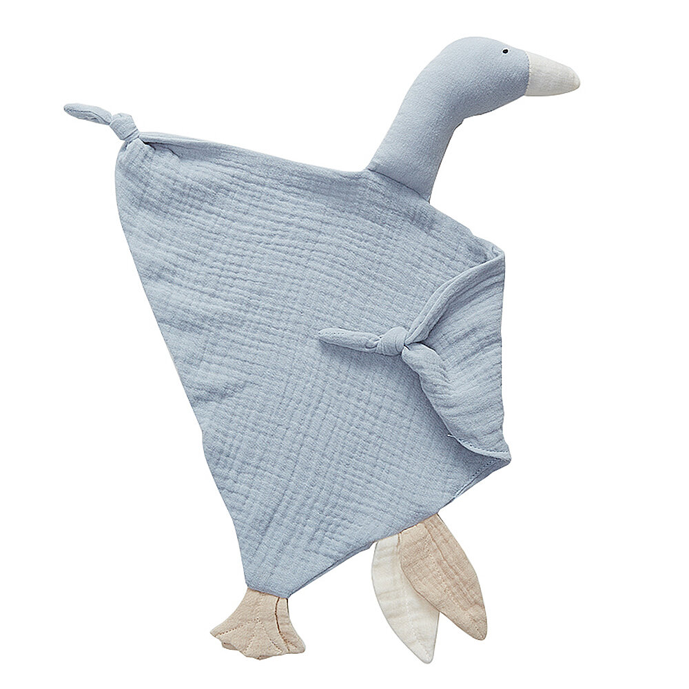 Милые пледы-игрушки в виде животных для малышей, мягкие хлопковые игрушки-обнимашки, успокаивающее полотенце, унисекс, дышащее.