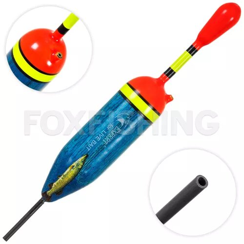 Поплавок Expert 204-37 7гр. 14см. 1шт. антенна 3,5мм. /цв. Мультиколор