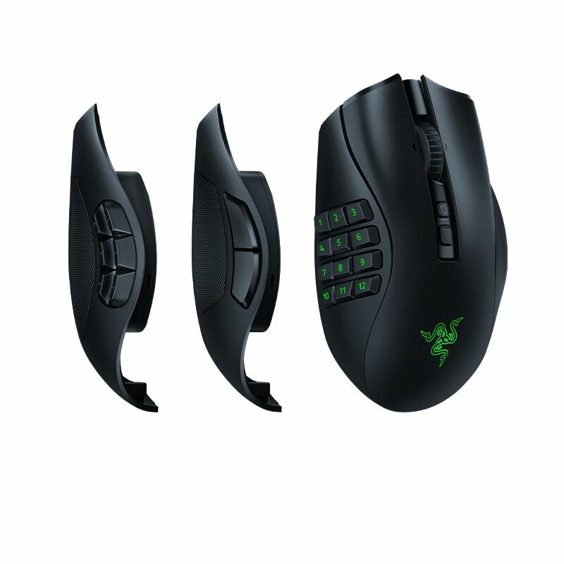 Компьютерная мышь, Razer Naga V2 Pro, черный+док-станция для мыши