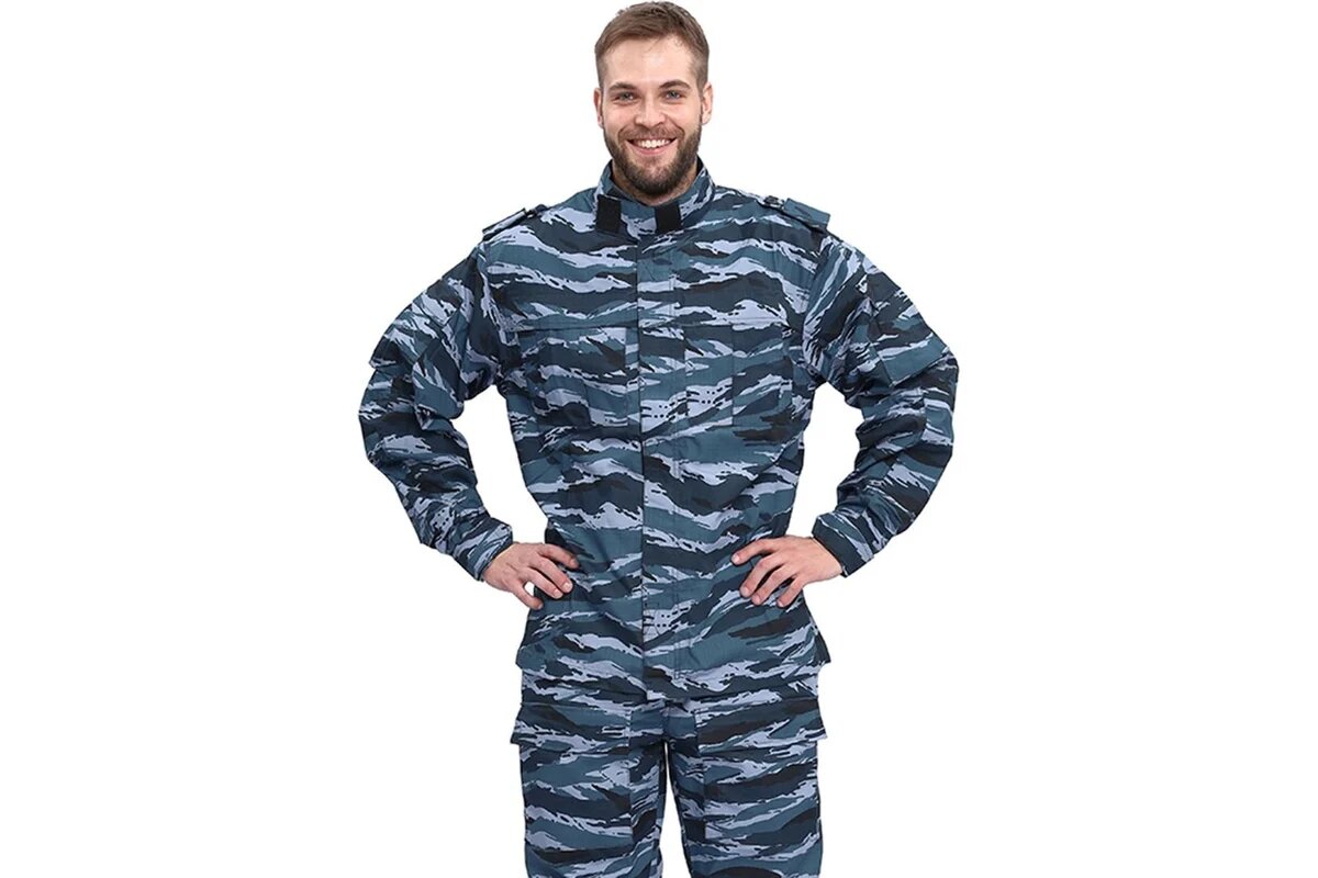 URSUS спецназ костюм куртка/брюки, КМФ Серый вихрь, Рип-Стоп Кос501, 52-54/170-176
